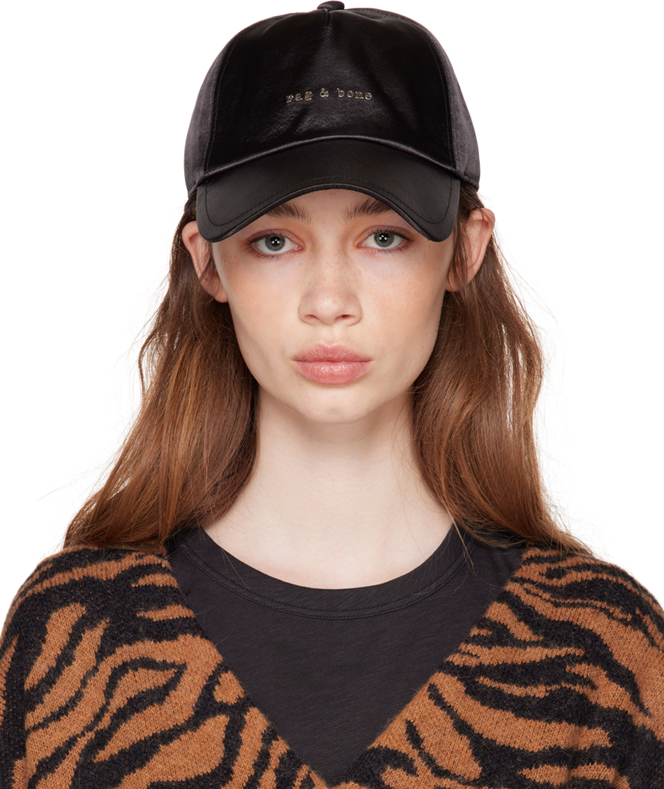 rag & bone Black Avery Cap Rag and Bone