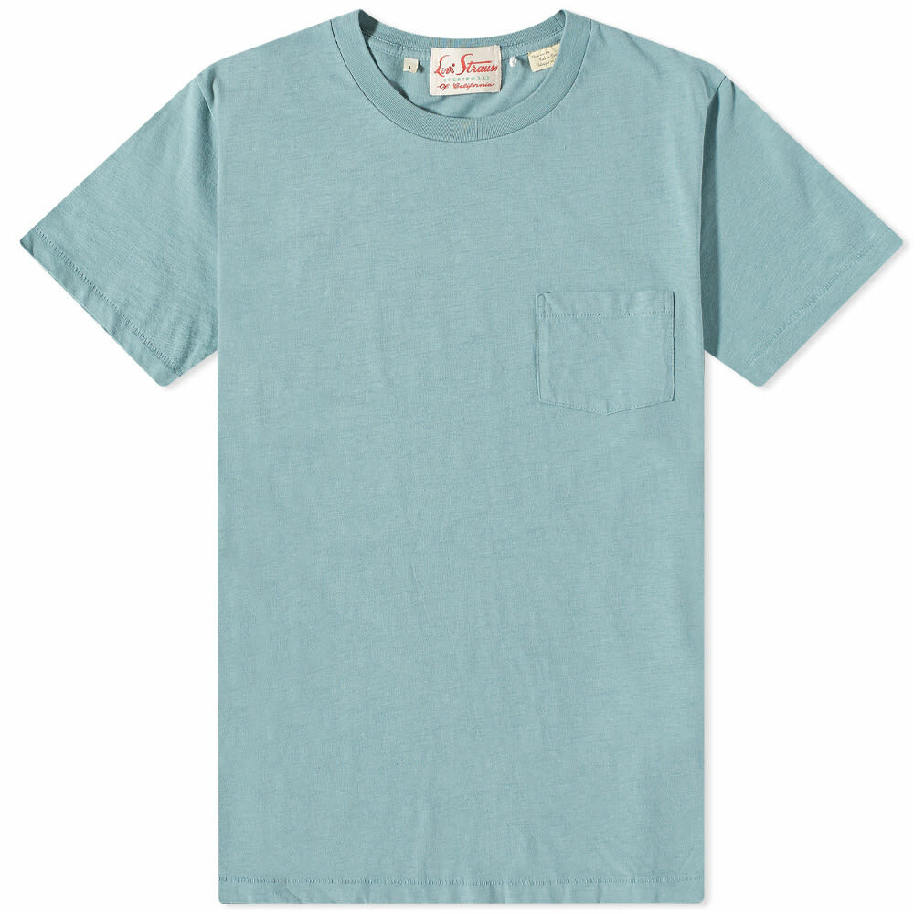 Levi's Men's LVC 1950s Sportswear T-Shirt in Blue Levis