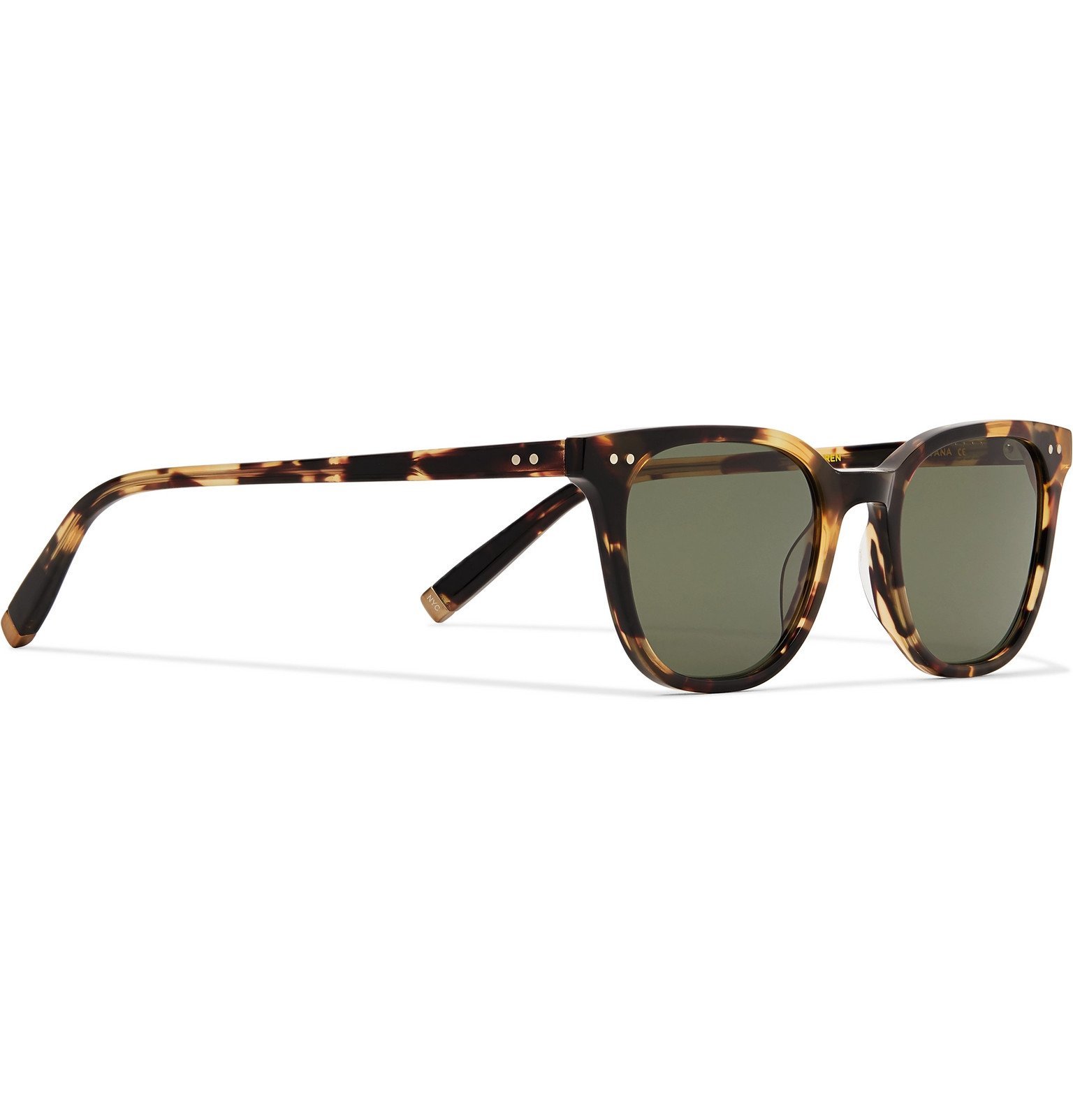 Moscot - Loren Round-Frame Tortoiseshell Acetate Sunglasses - Brown Moscot