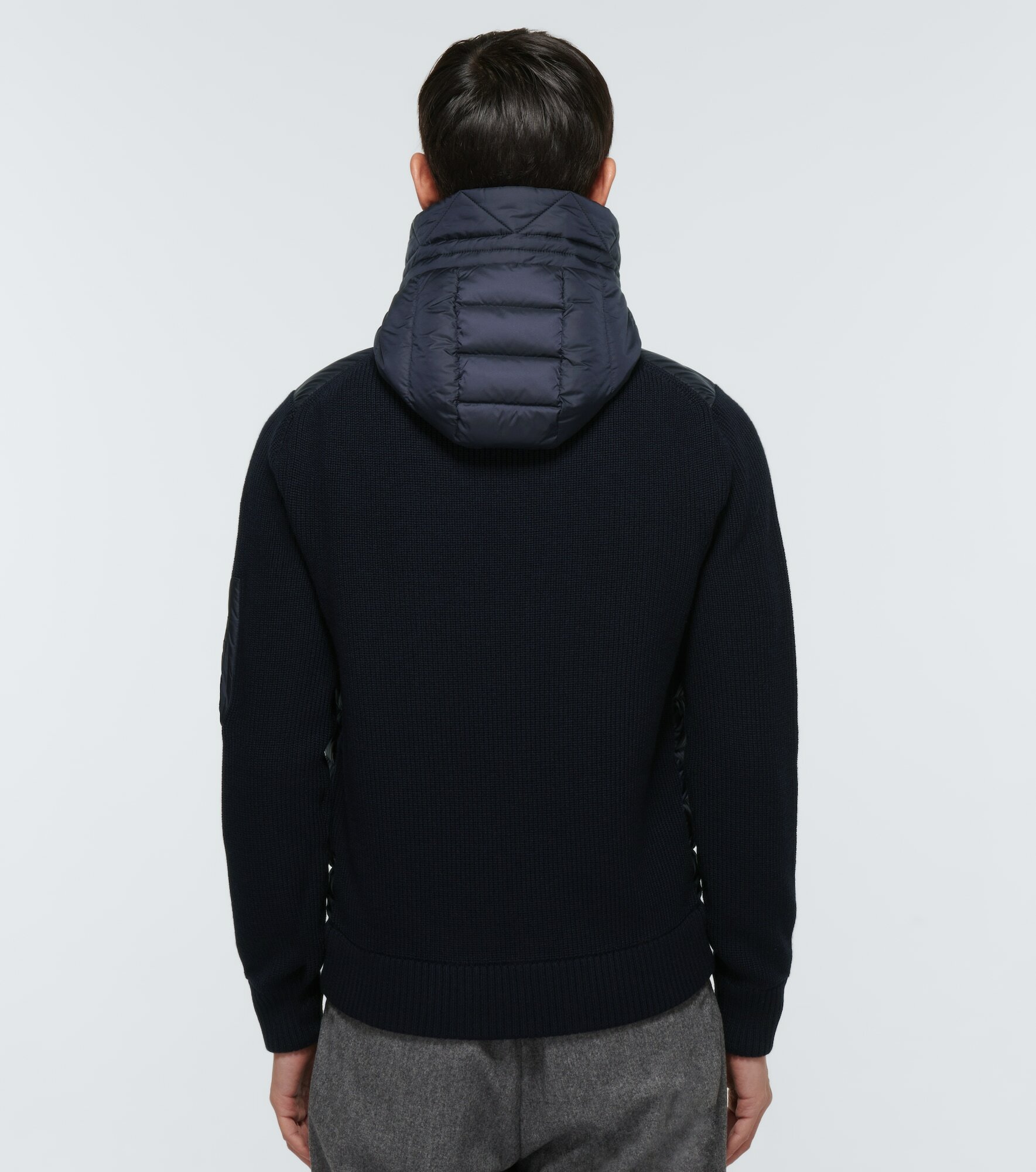 Moncler - Tricot panelled jacket Moncler