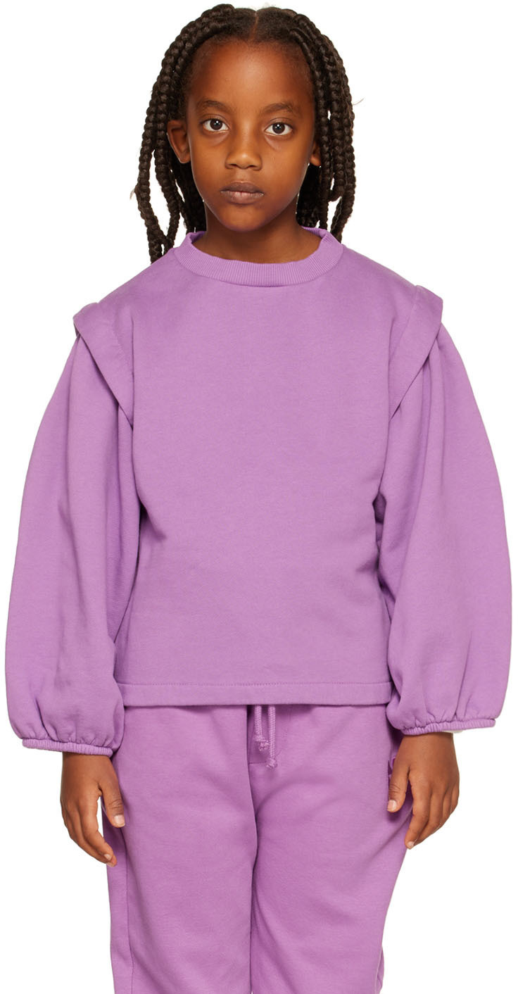 Repose AMS Kids Purple Pie In The Sky Sweatshirt Repose AMS