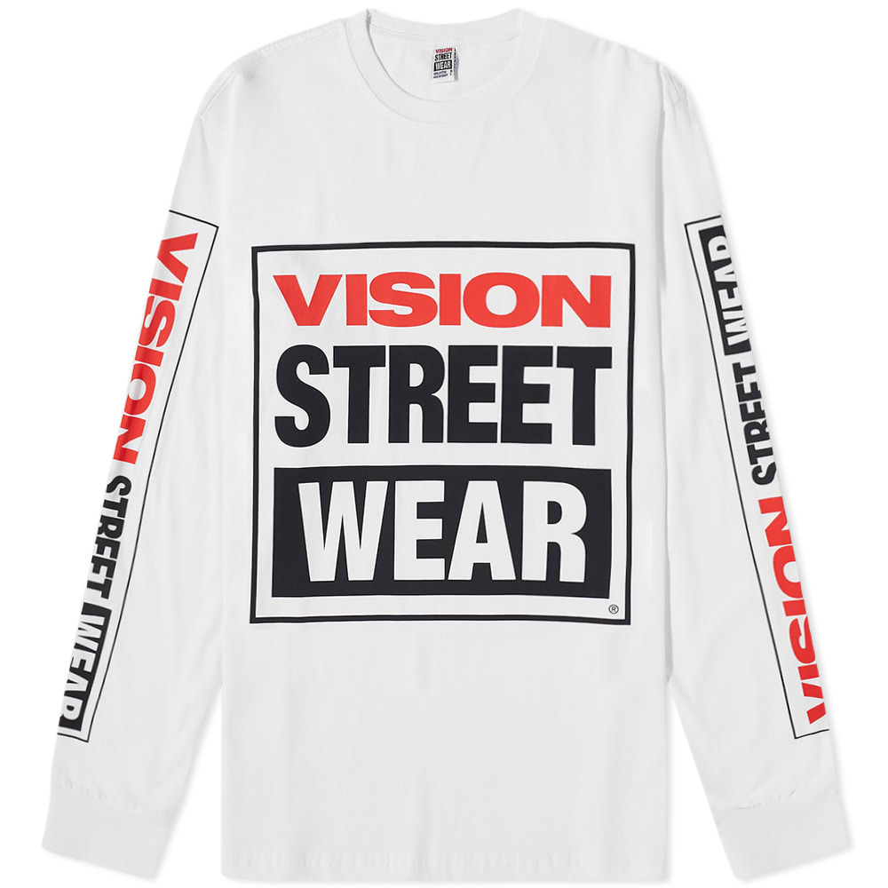 Vision Streetwear Long Sleeve OG Box Logo Tee Vision Streetwear