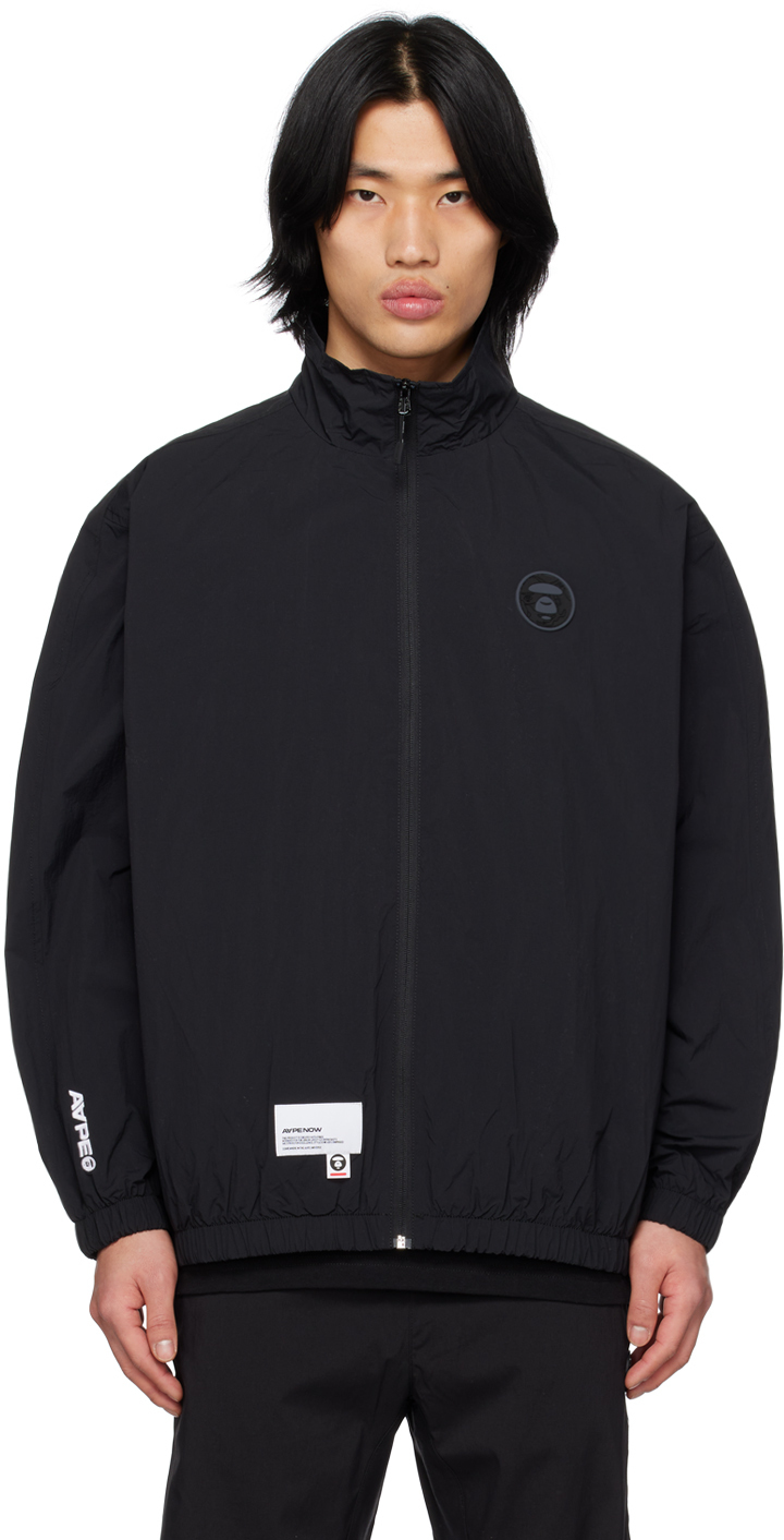 AAPE by A Bathing Ape Black Embroidered Jacket AAPE by A Bathing Ape