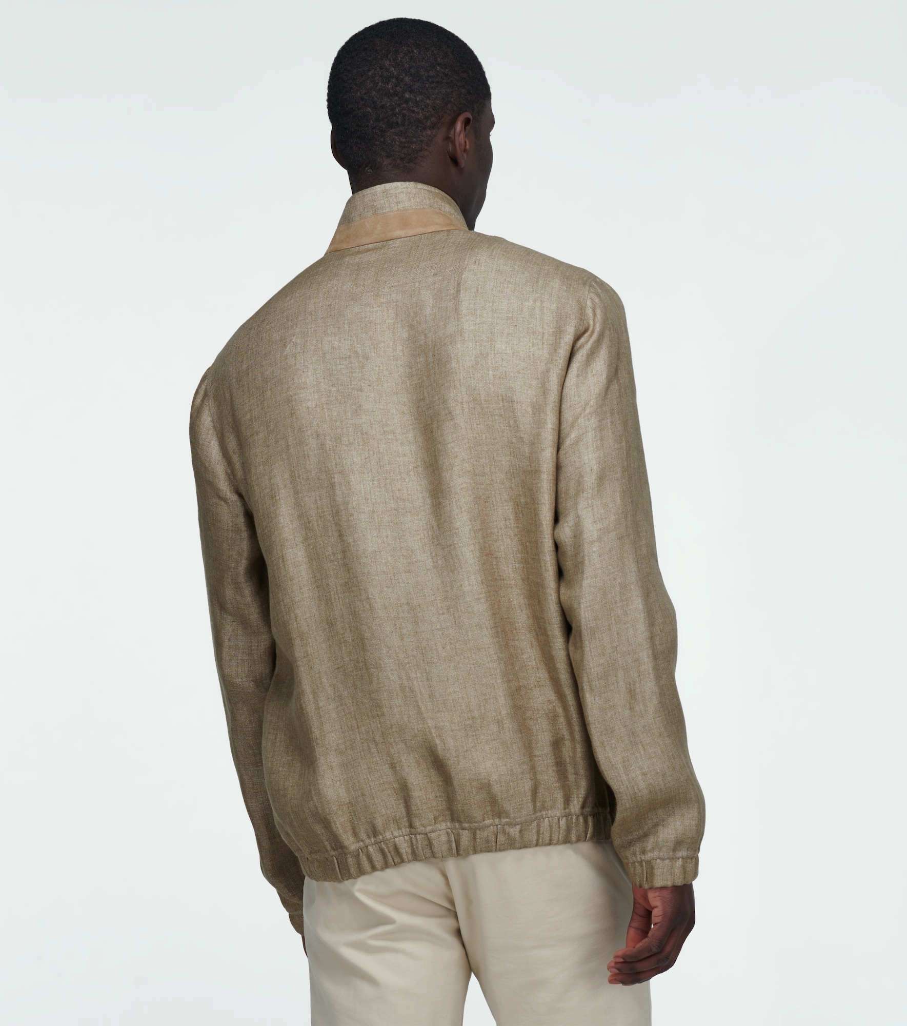 Loro Piana - Linen bomber jacket Loro Piana