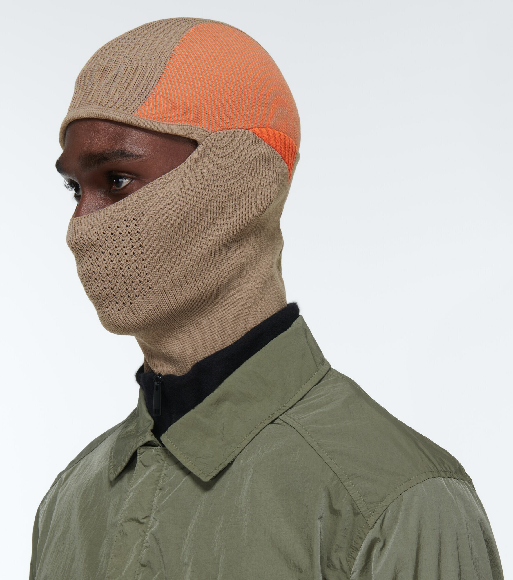 Y-3 - Ribbed-knit ski mask Y-3