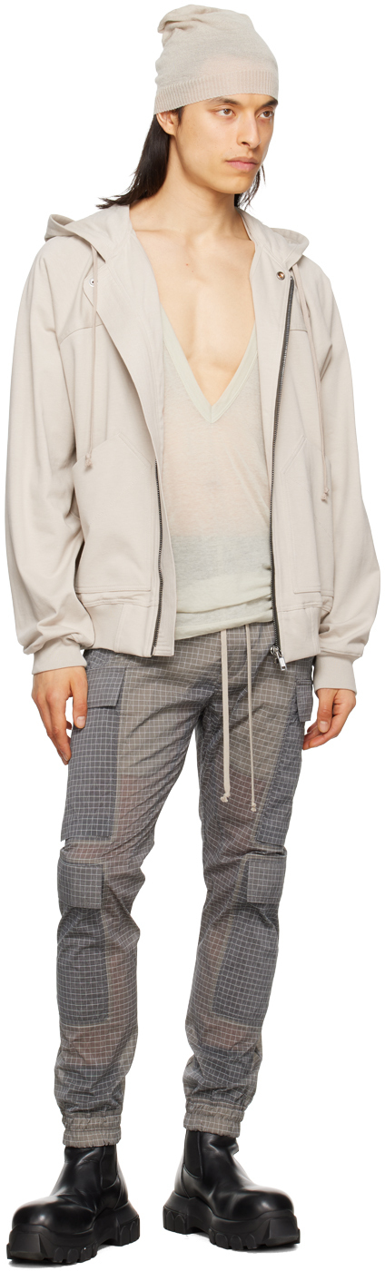 Rick Owens Gray Mastodon Cargo Pants Rick Owens