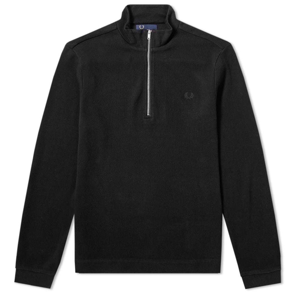 Fred Perry Half Zip Rib Pullover Fred Perry