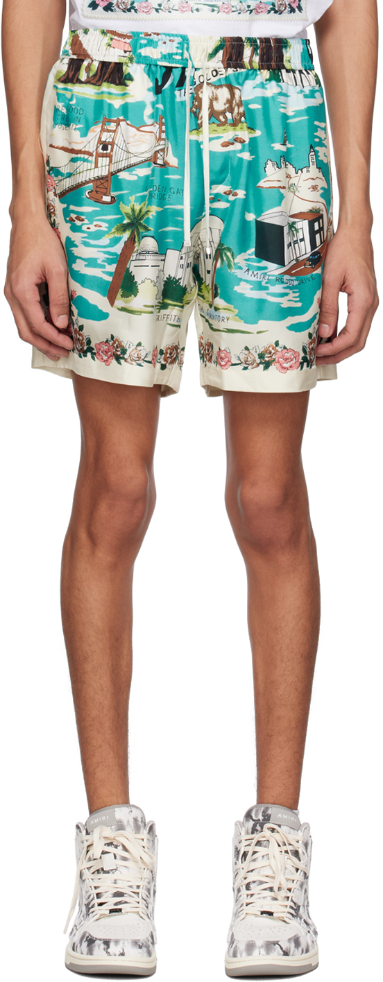 AMIRI Multicolor California Shorts Amiri