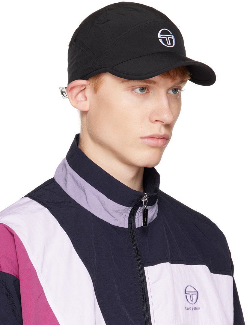Sergio Tacchini Black Tennis Cap Sergio Tacchini
