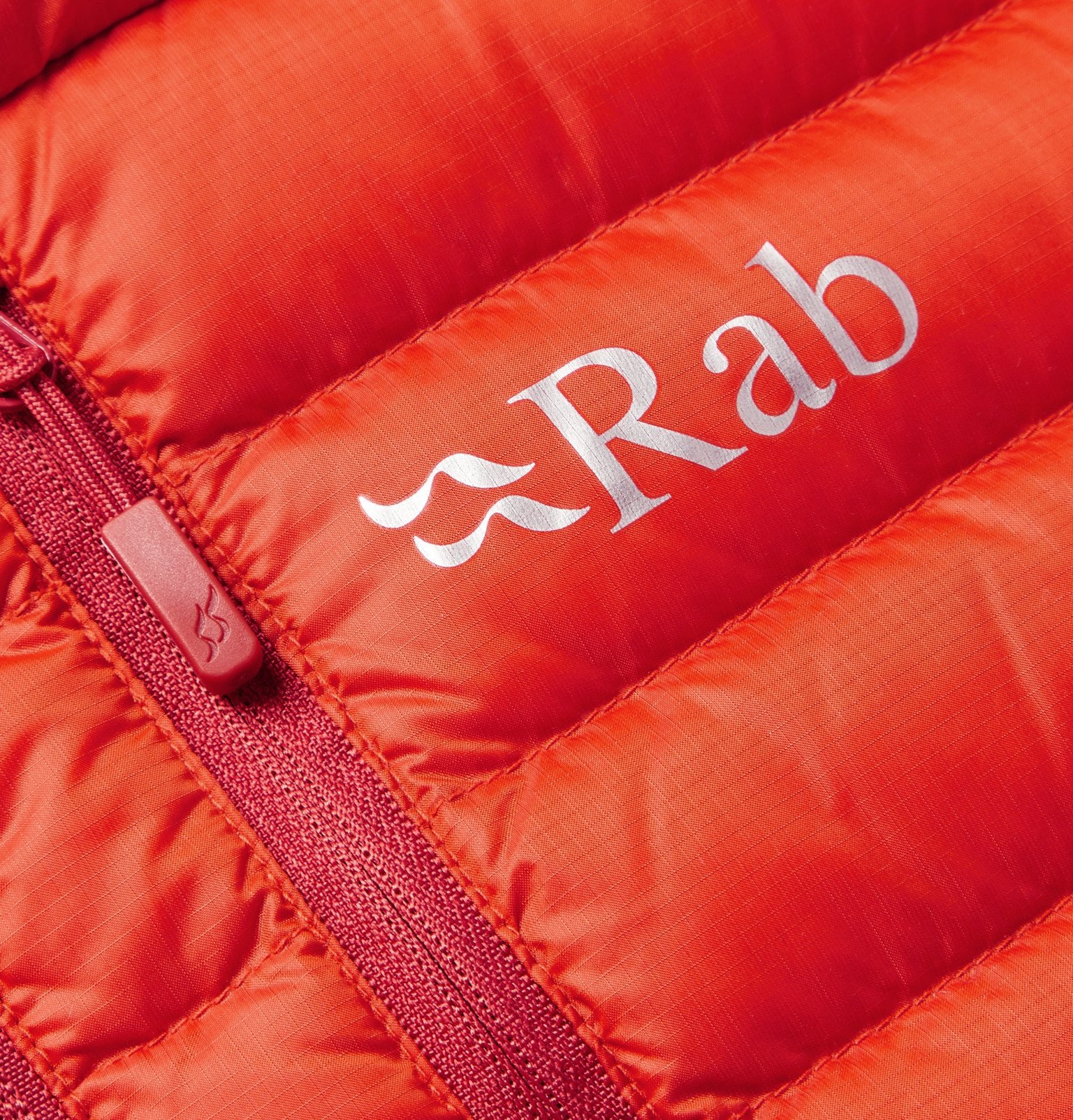 Rab - Microlight Alpine Quilted Pertex Quantum Down Jacket - Orange Rab