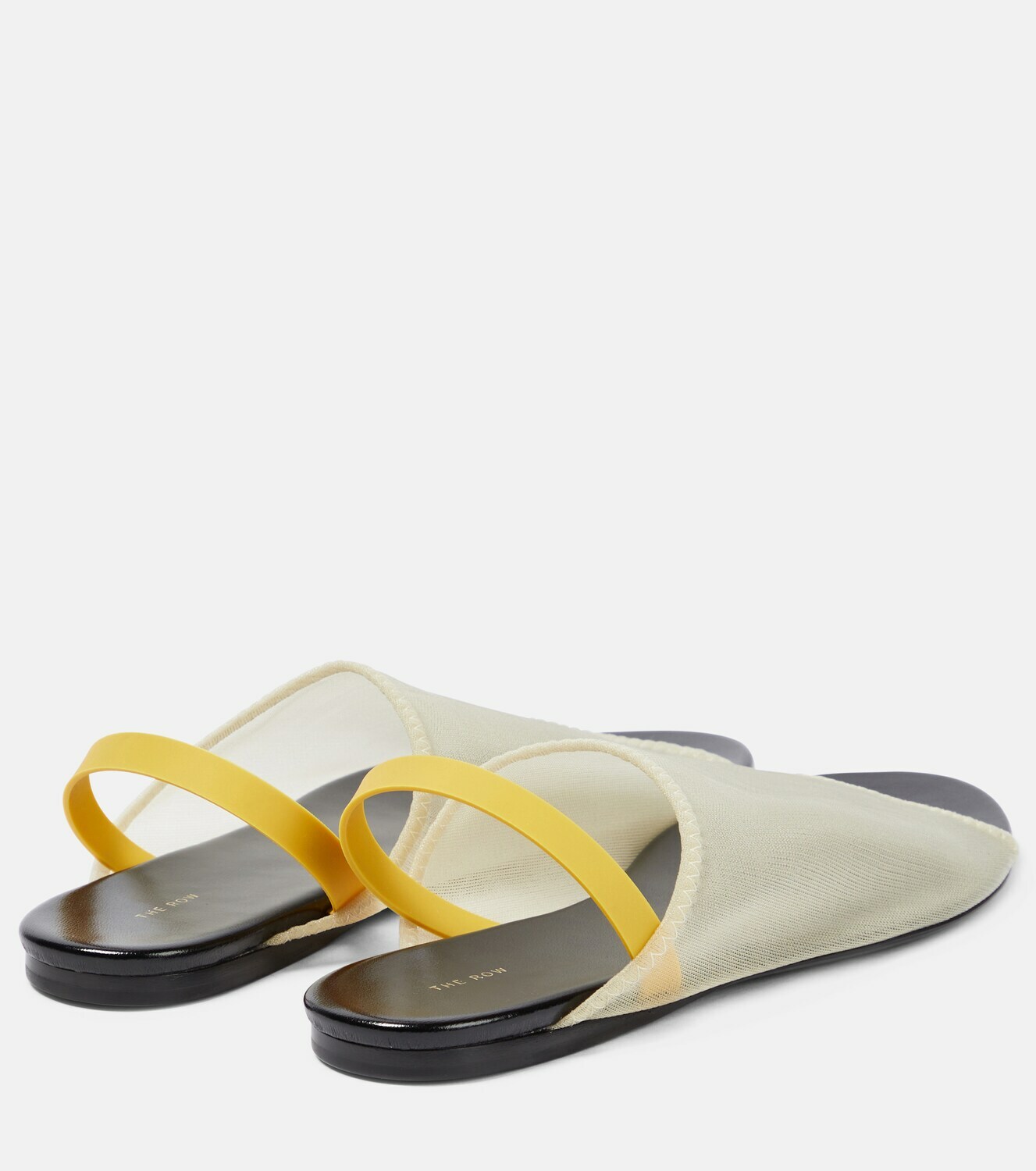 The Row - Slingback mesh sandals The Row