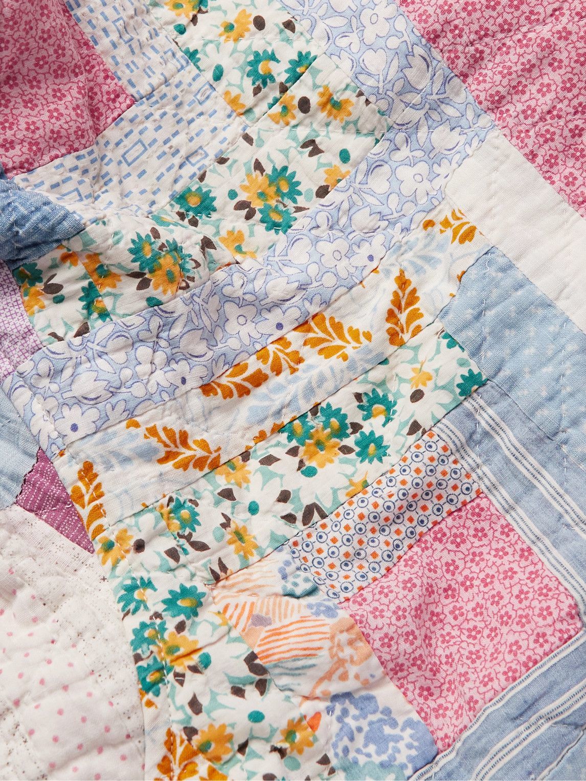 BODE - Ooak Patchwork Woven Jacket - Multi Bode