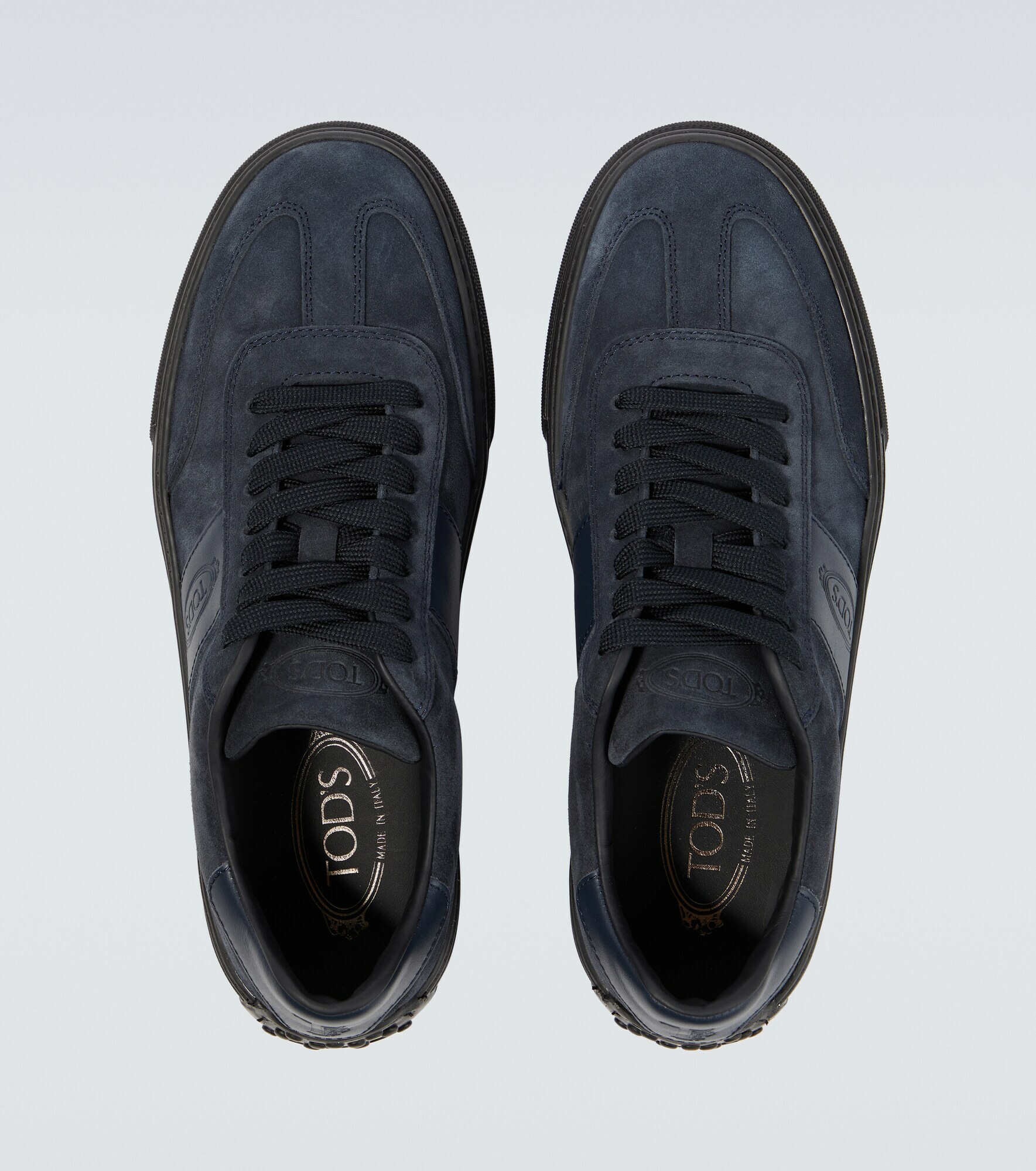 Tod's - Tabs suede and leather sneakers Tod's