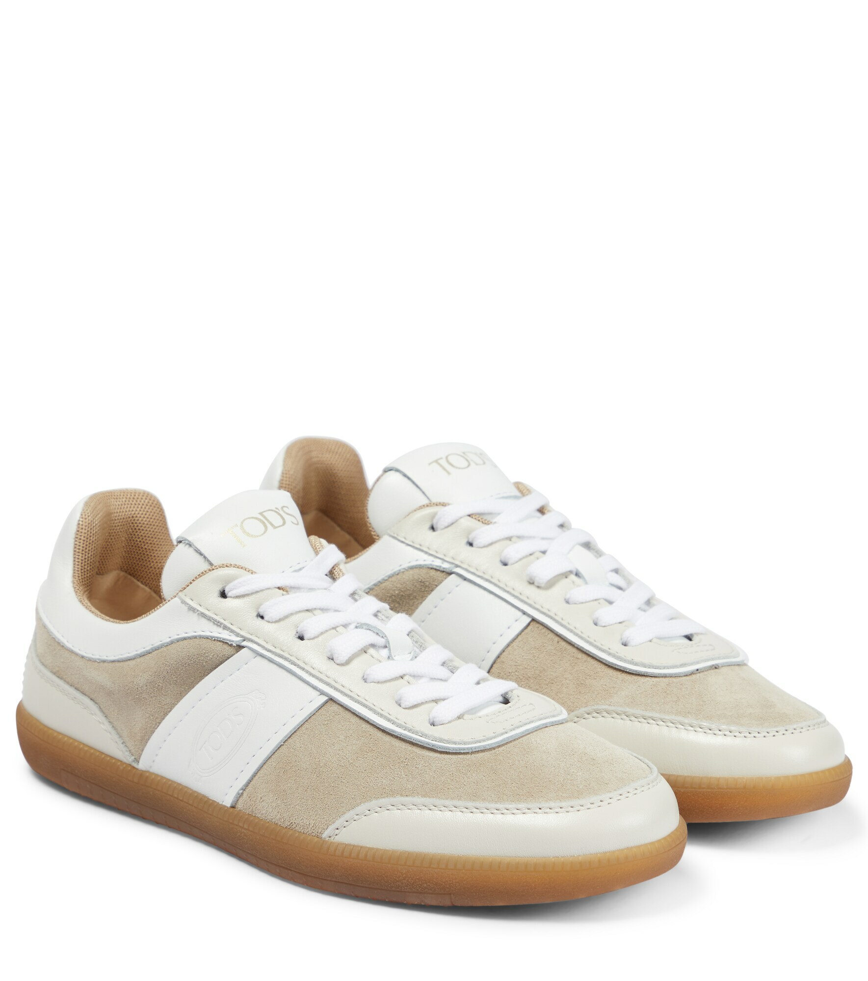 Tod's - Tabs leather and suede sneakers Tod's