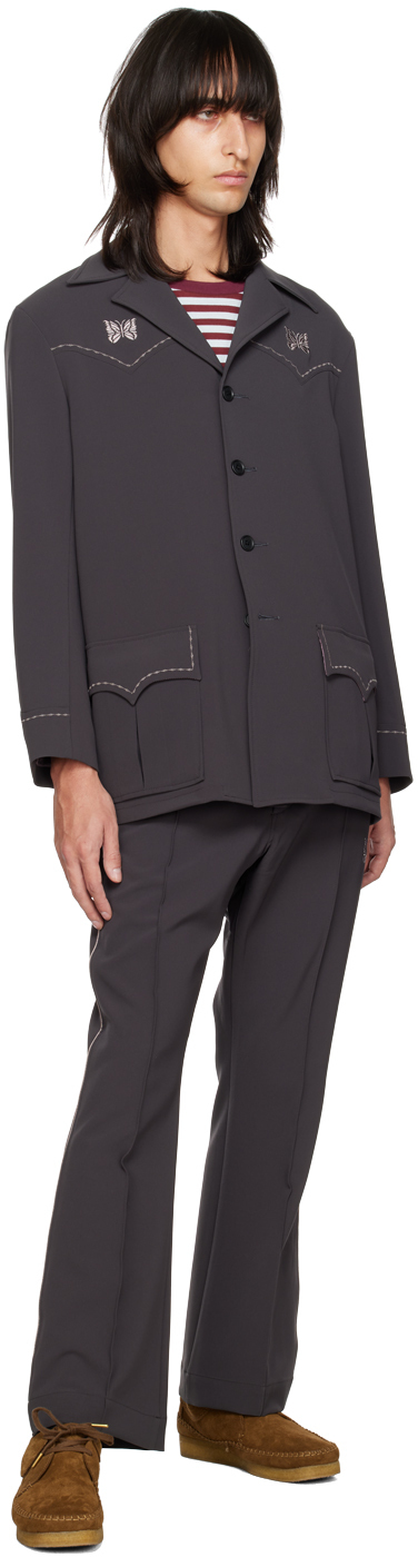 NEEDLES Gray Western Leisure Jacket Needles