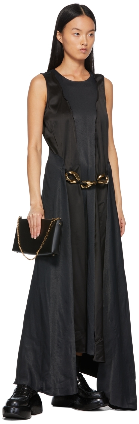 JW Anderson Black Chain Link Dress JW Anderson