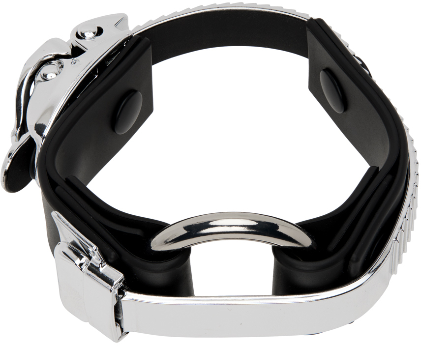 Innerraum Silver & Black Matte Ring Bracelet Innerraum