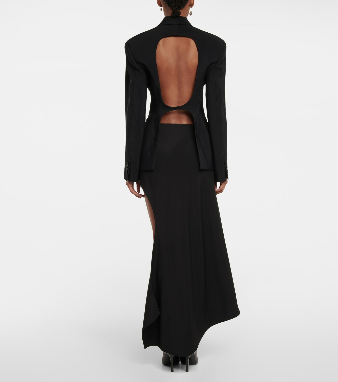Mugler - Open-back blazer Mugler