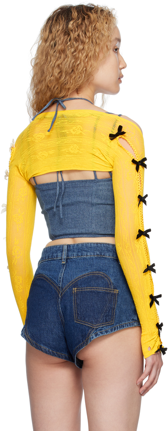 Nodress Yellow Bolero Cardigan Nodress