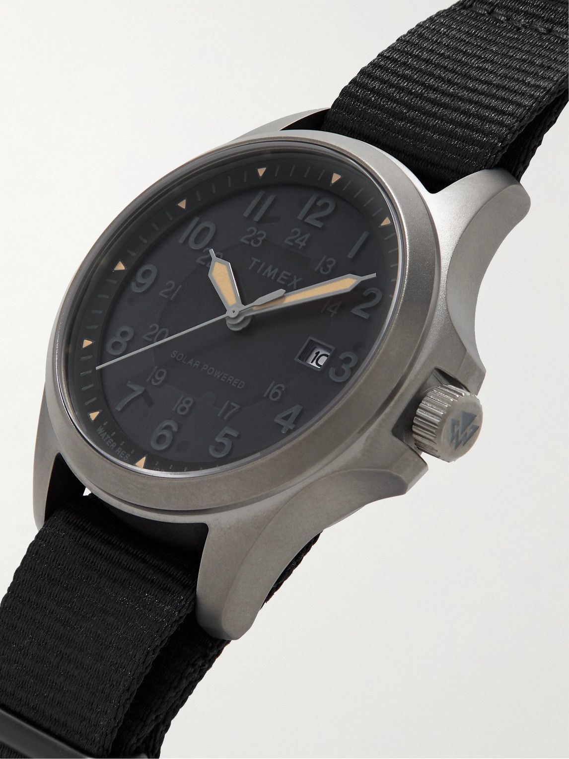 Timex - Field Post Solar 41mm Stainless Steel and Recycled Webbing ...
