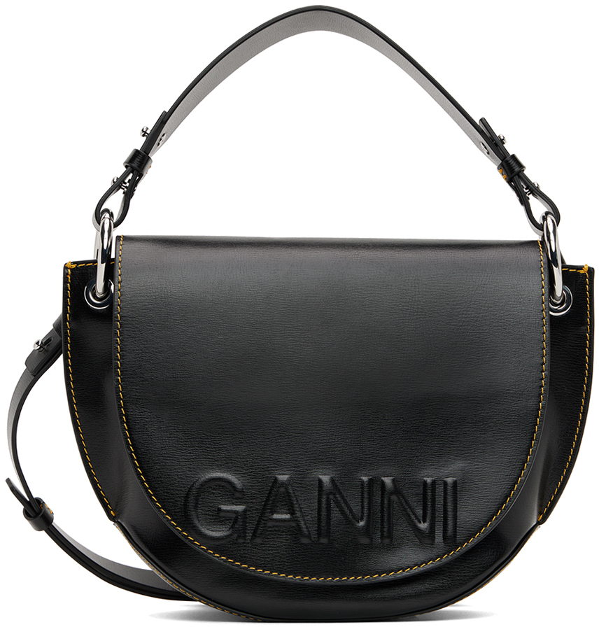 GANNI Black Banner Bag GANNI