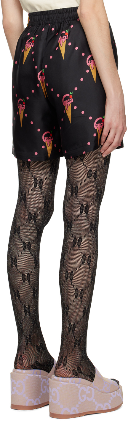 Gucci Black Ice Cream Shorts Gucci