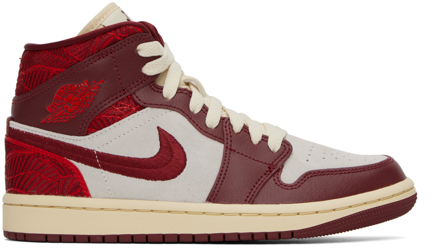 Nike Jordan Red Air Jordan 1 Mid SE Sneakers Nike Jordan Brand