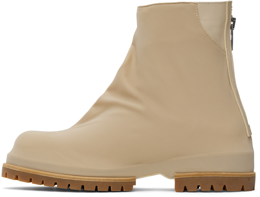 424 Beige Marathon Boots 424