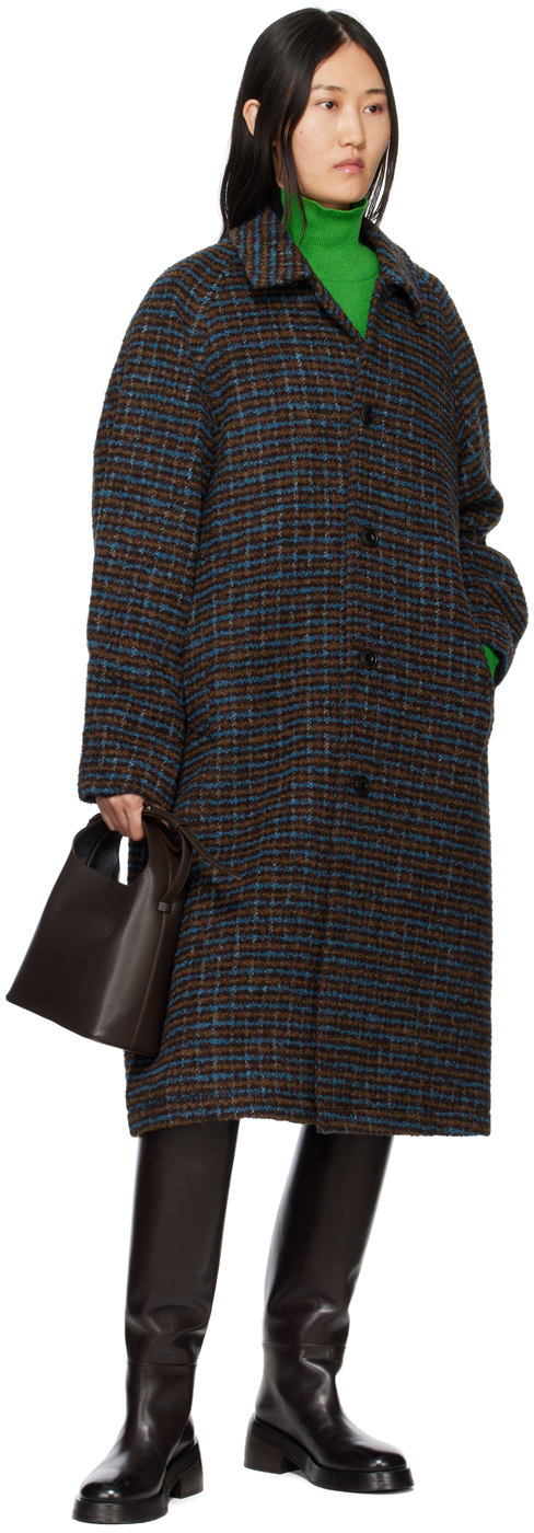 Andersson Bell Blue Check Coat Andersson Bell