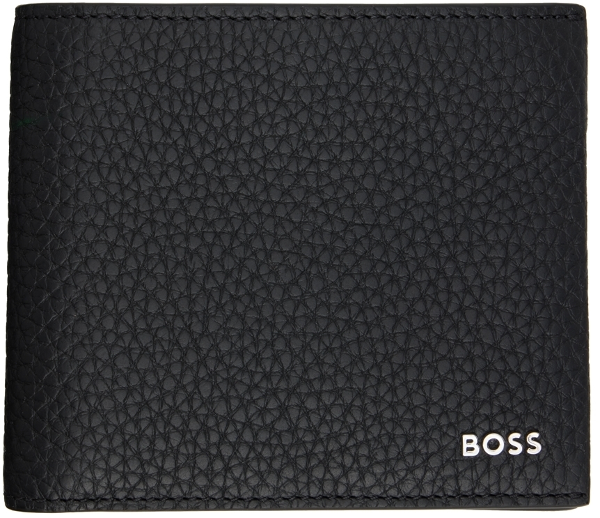 Boss Black Leather Bifold Wallet BOSS