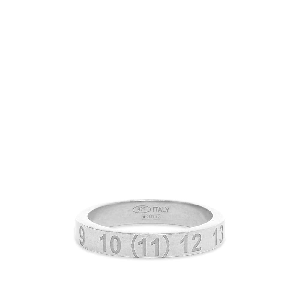 Maison Margiela Number Logo Medium Band Ring Maison Margiela