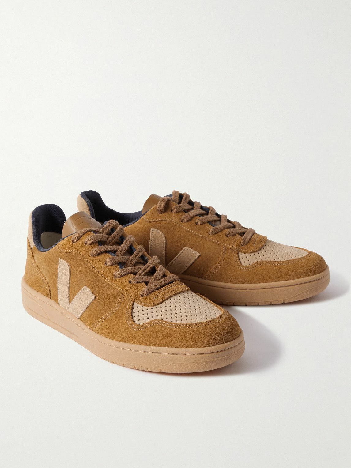 Veja - V-10 Suede Sneakers - Brown VEJA