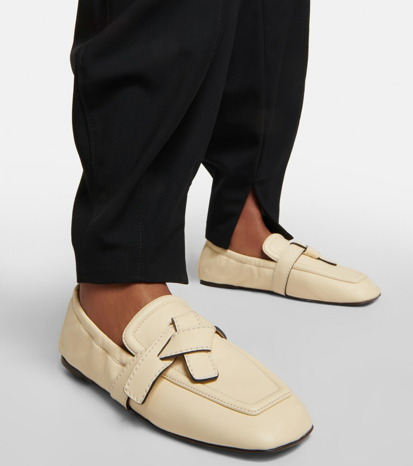 Loewe - Gate leather loafers Loewe