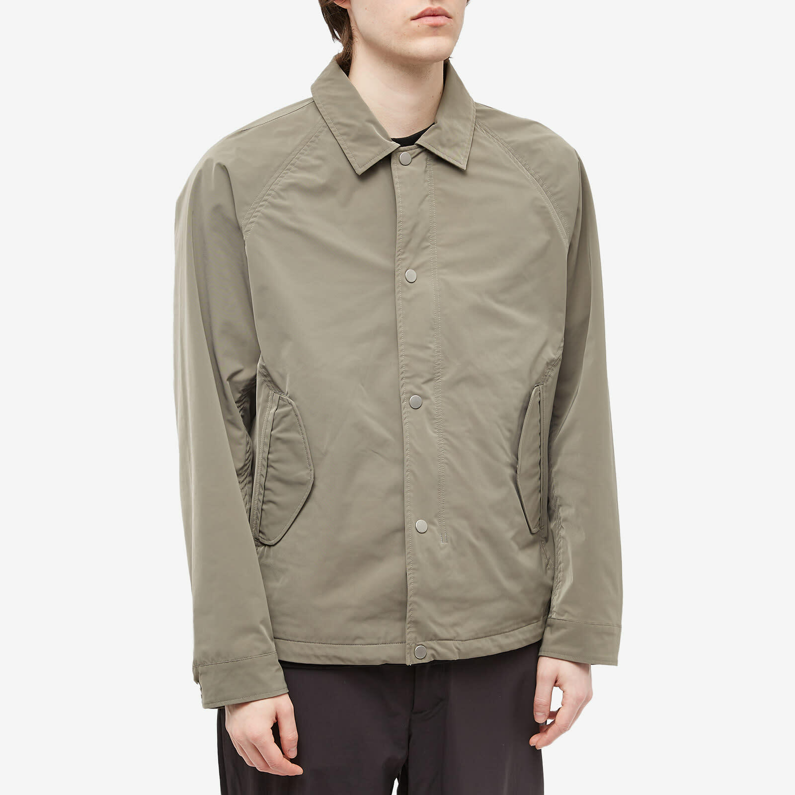 Nonnative Men's Gore-Tex Infinium Coach Jacket in Cement Nonnative