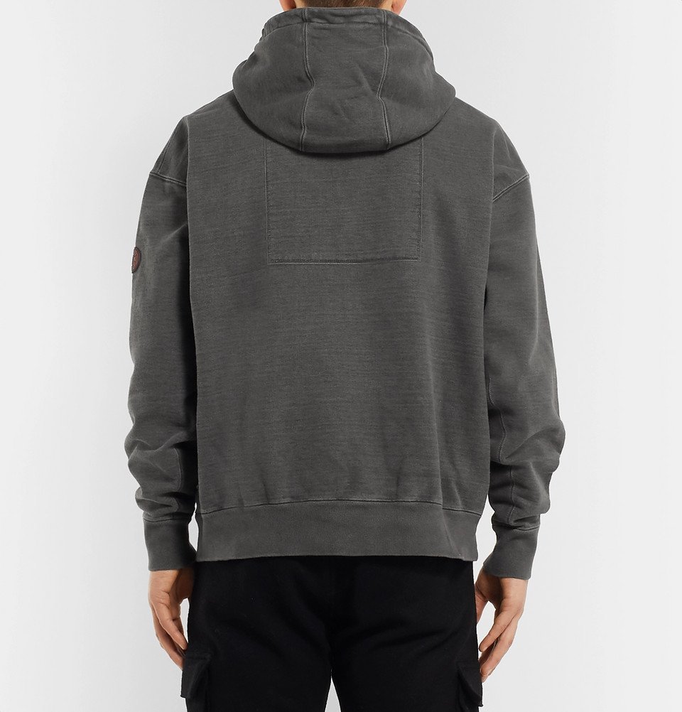 Cav Empt - Logo-Embroidered Cotton-Jersey Hoodie - Men - Black Cav Empt