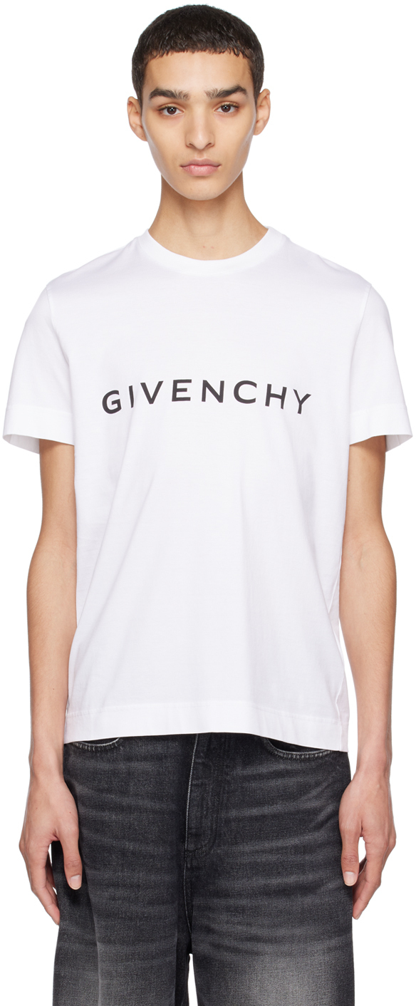 Givenchy White Archetype T-Shirt Givenchy
