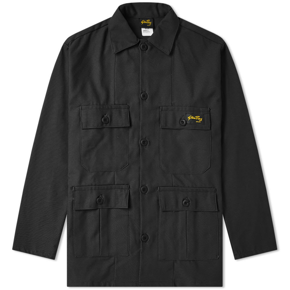 Stan Ray Four Pocket Jacket Black Ripstop Stan Ray