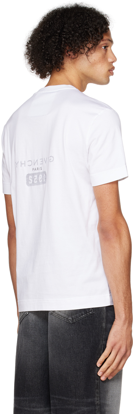 Givenchy White Slim-Fit Print T-Shirt Givenchy