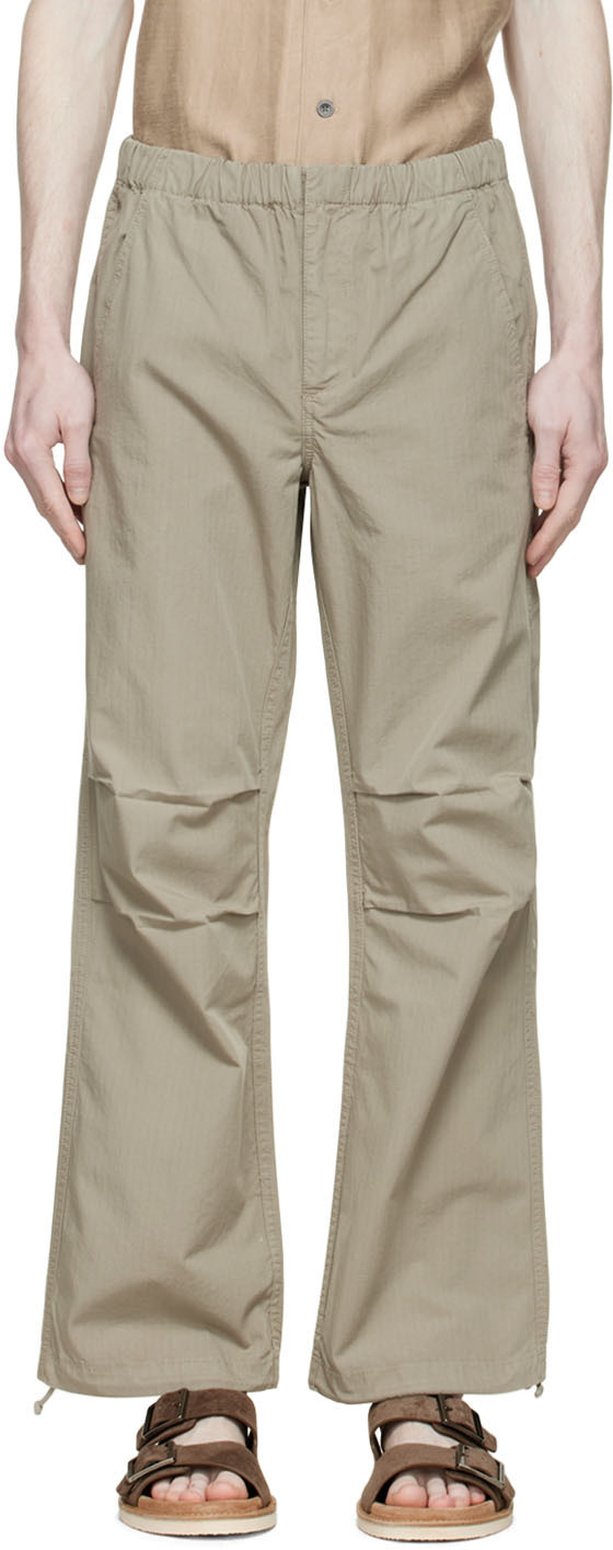 Sunflower Khaki Cotton Trousers Sunflower