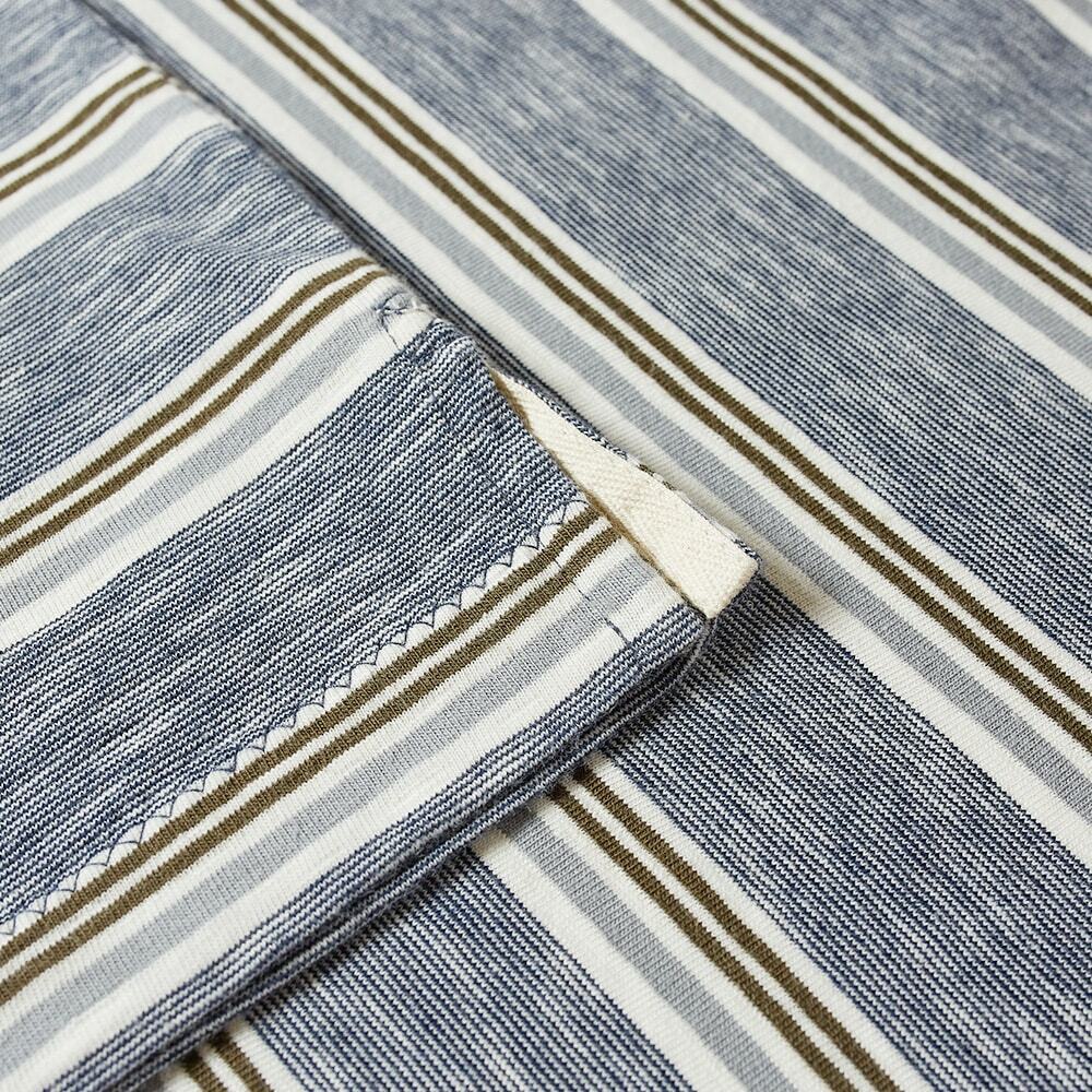 Albam Men's Heritage Stripe T-Shirt in Navy Stripe Tee Albam