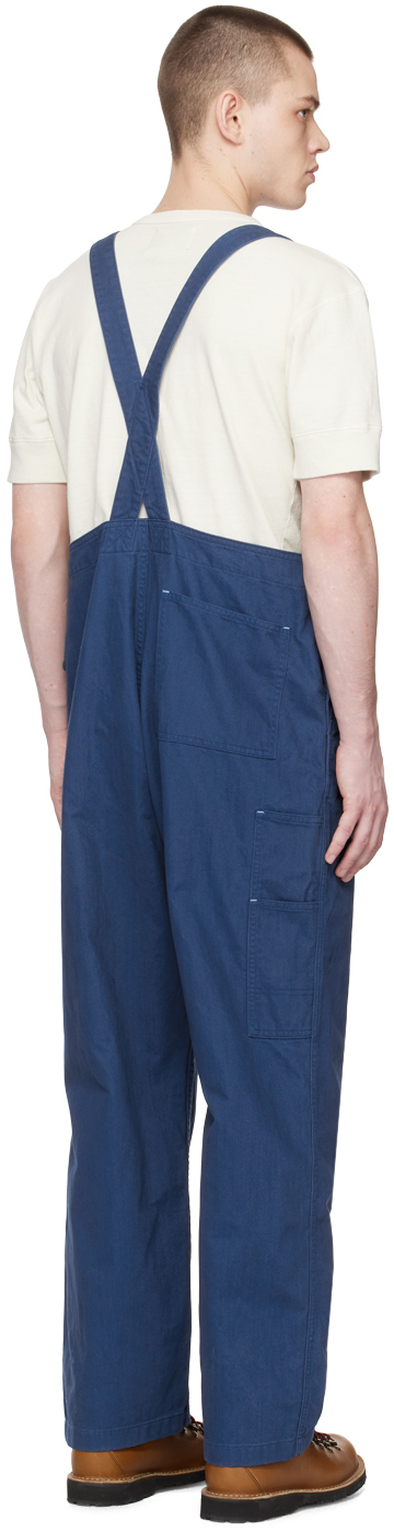 Nigel Cabourn Blue Original Lybro Overalls Nigel Cabourn