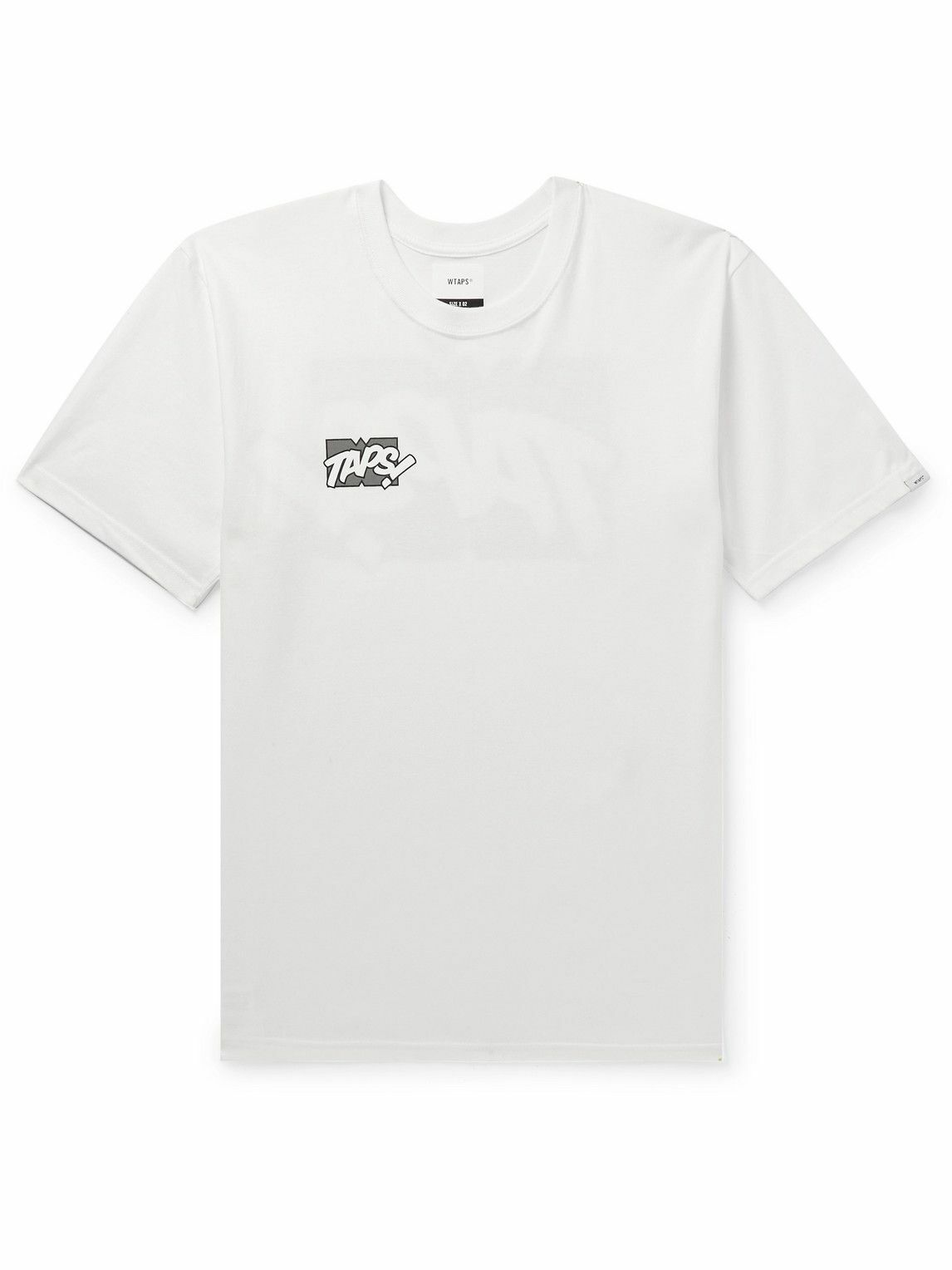 WTAPS - Logo-Print Cotton-Jersey T-Shirt - White WTAPS