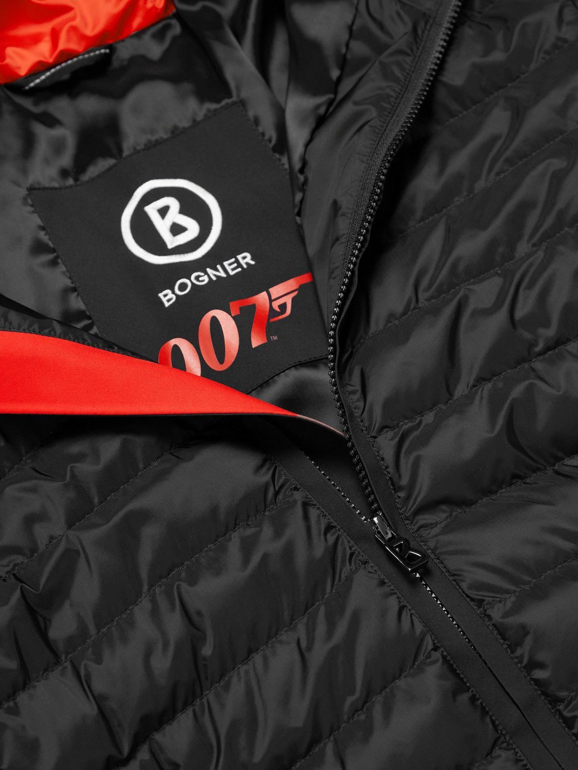 Bogner - 007 Jarko Quilted Hooded Down Ski Jacket - Black Bogner