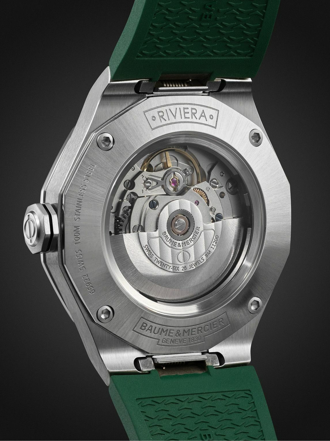 Baume & Mercier - Riviera Date Automatic 42mm Stainless Steel and ...