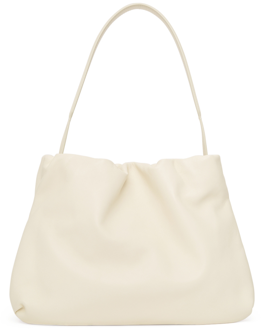 The Row Off-White Bourse Shoulder Bag