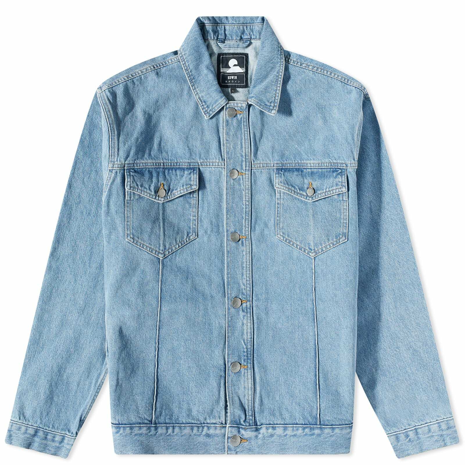 Edwin Men's Garland Denim Jacket in Blue Edwin
