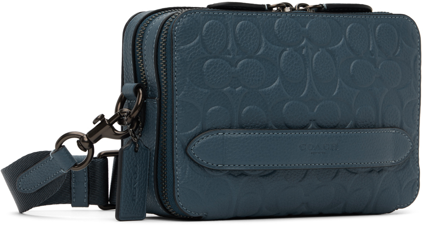 Coach 1941 Blue Charter Messenger Bag Coach 1941