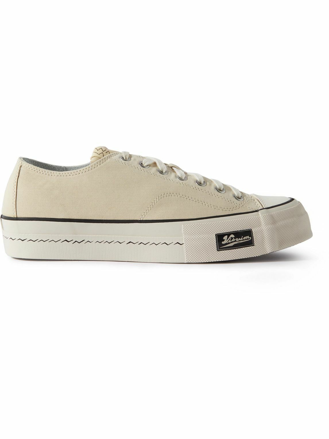 Visvim - Skagway Leather-Trimmed Canvas Sneakers - Neutrals Visvim