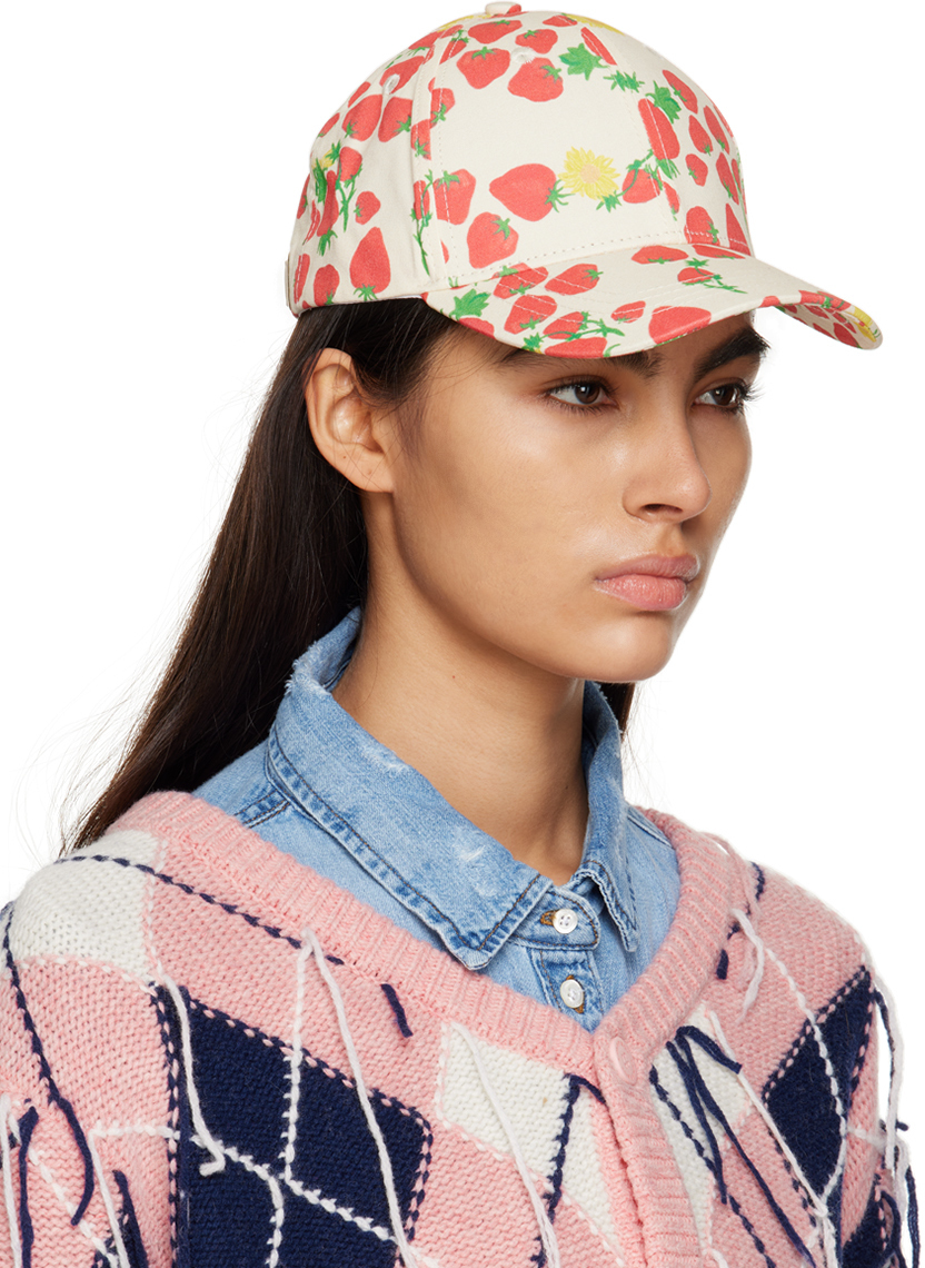 HELMSTEDT White & Red Strawberry Cap