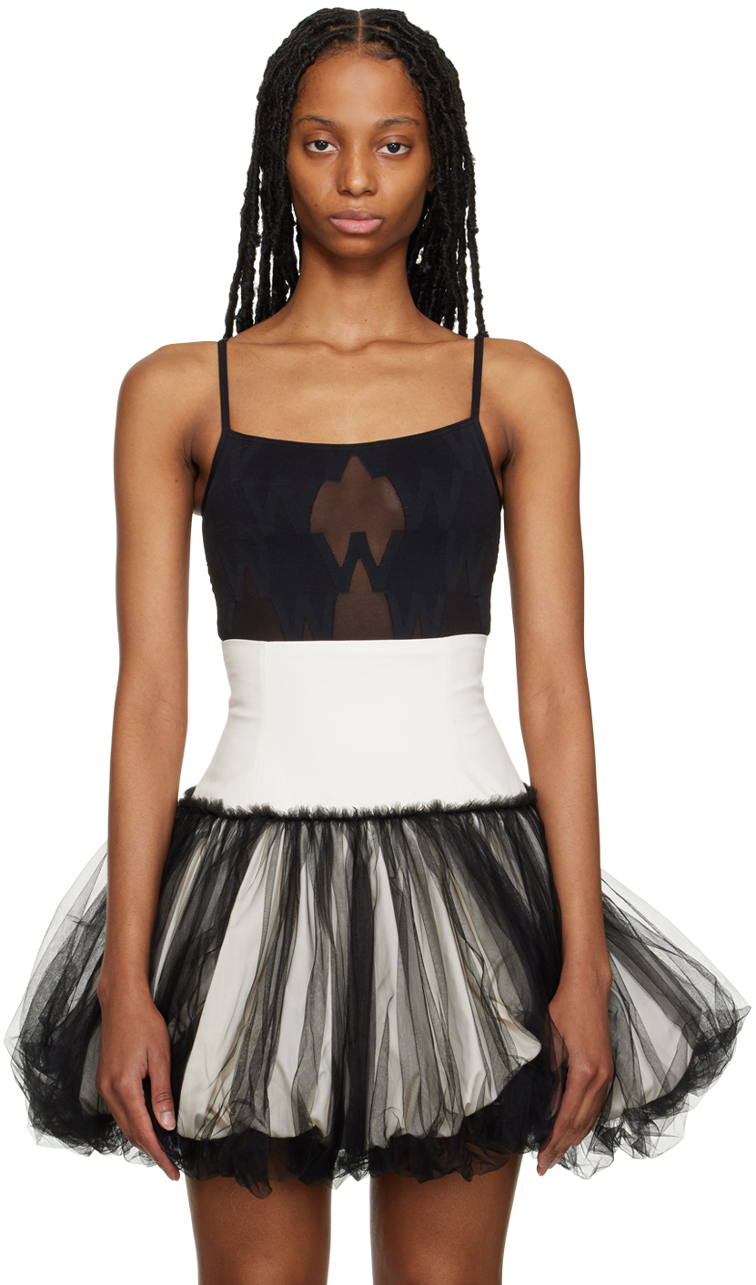 Wolford Black 'W' Bodysuit Wolford
